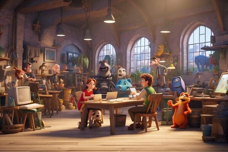 The Competitive Landscape of Animation Studios in England