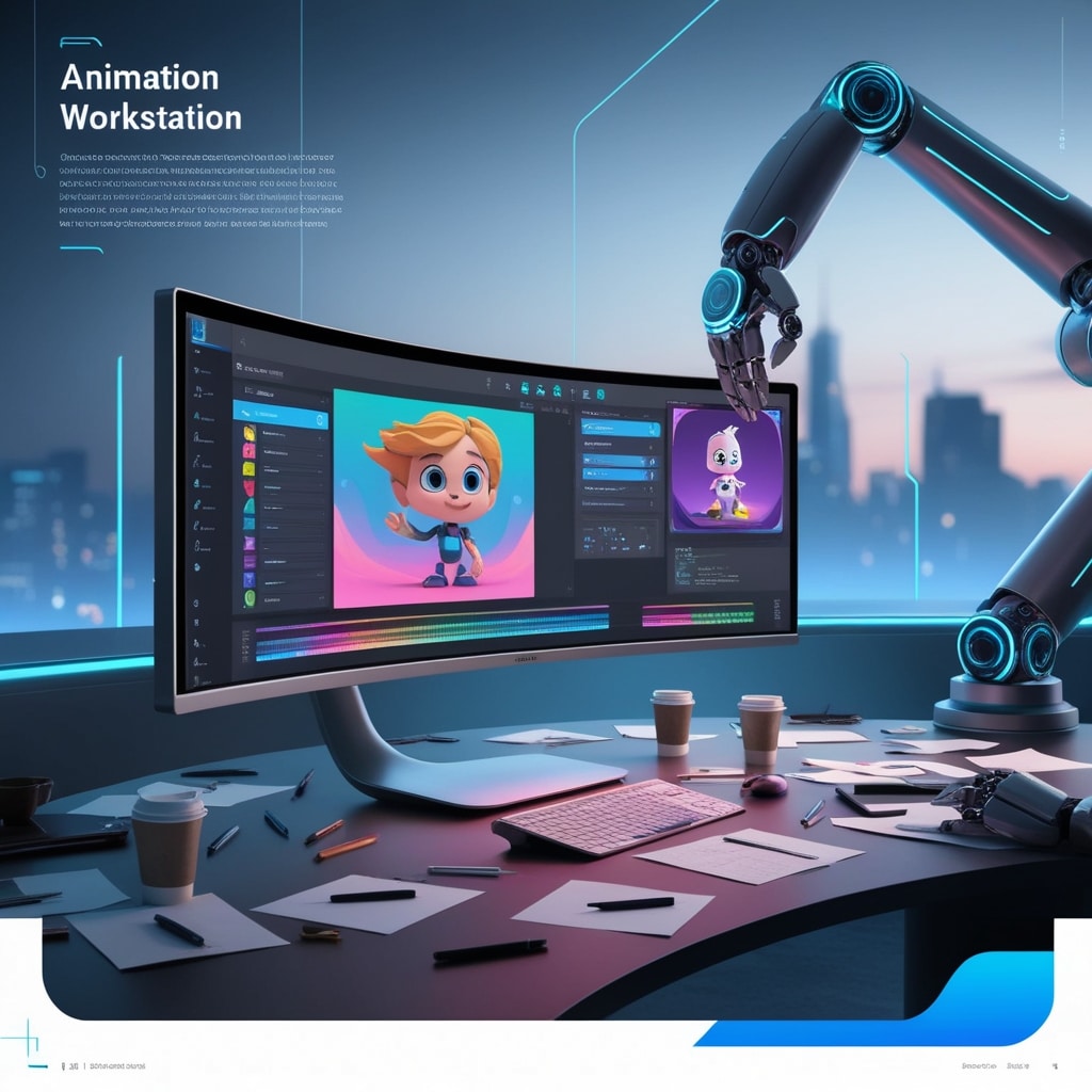 Automated Animation Tools for Digital Content Creation