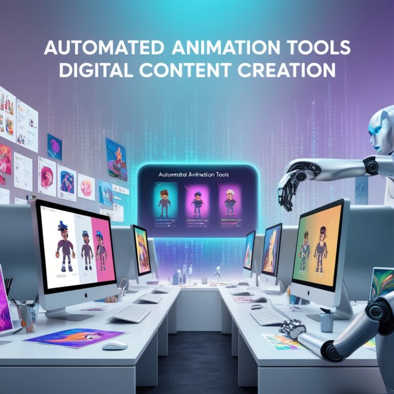 Automated Animation Tools for Digital Content Creation