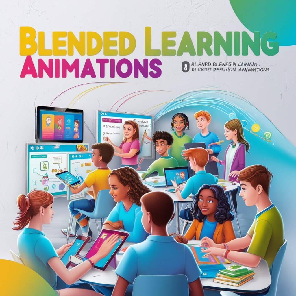 Blended Learning Animations to Enhance Education