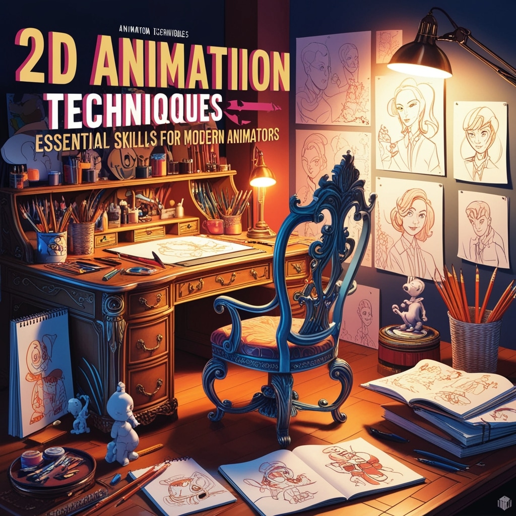 2D Animation Techniques for Modern Animators