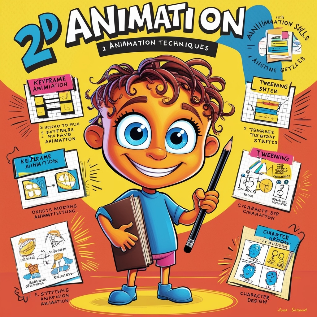 2D Animation Techniques for Modern Animators
