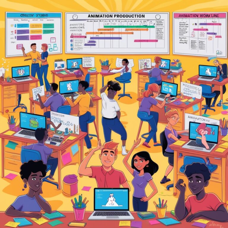 Animation Production Workflow: Easy Creative Process