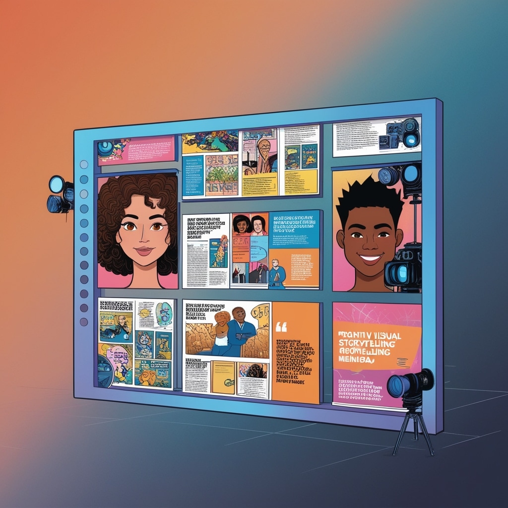 Visual Storytelling Methods to Enhance Narrative Impact