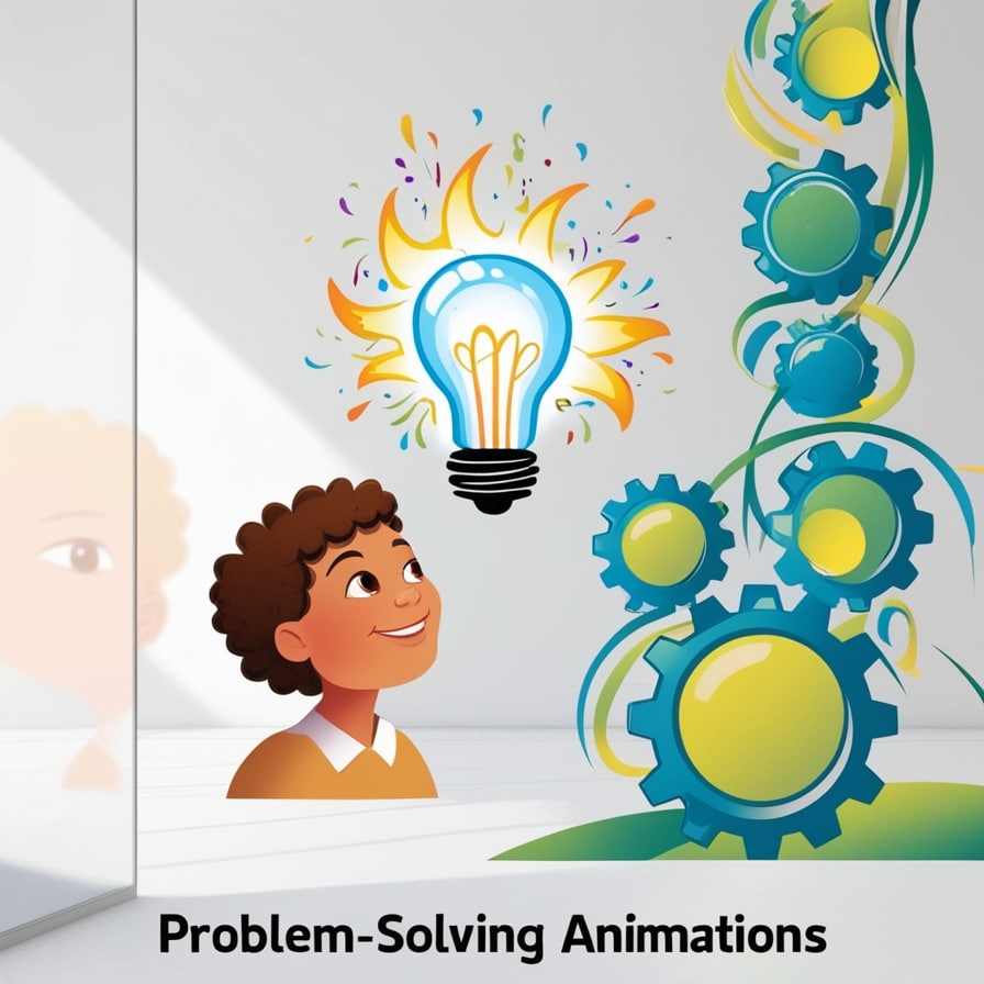 Problem-Solving Animations: Learning via Visual Techniques
