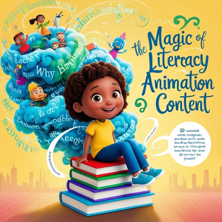 Literacy Animation Content: Reading via Visual Storytelling