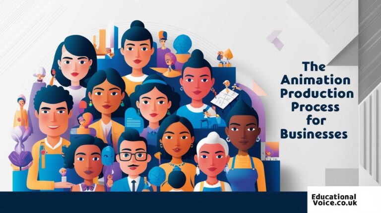 Animation Production Process for Businesses: 101 Full Guide