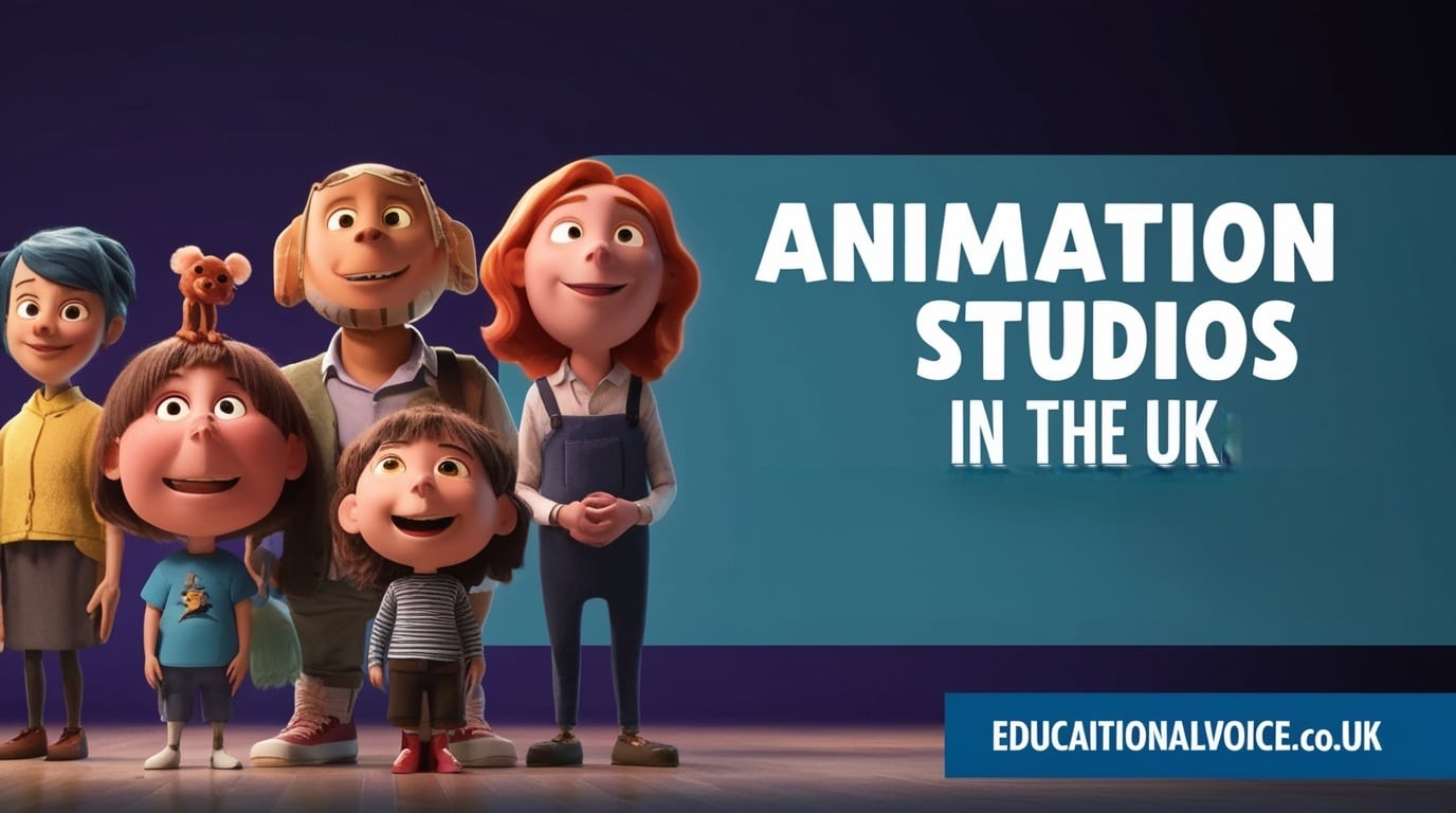 Animation Studios in the UK 101: Creativity & Craftsmanship