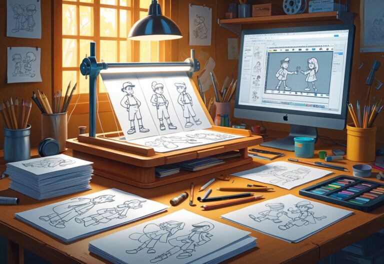 2D Animation Techniques: Essential Tools and Methods
