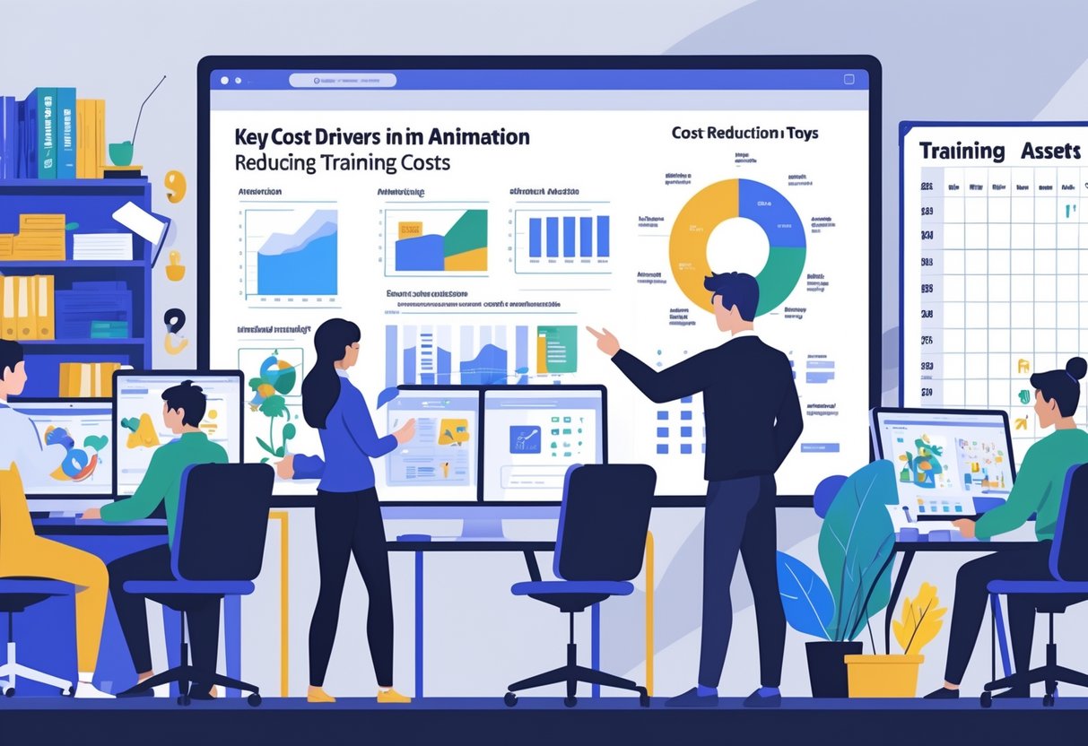 Reduce Training Costs Animation: Learning on a Budget