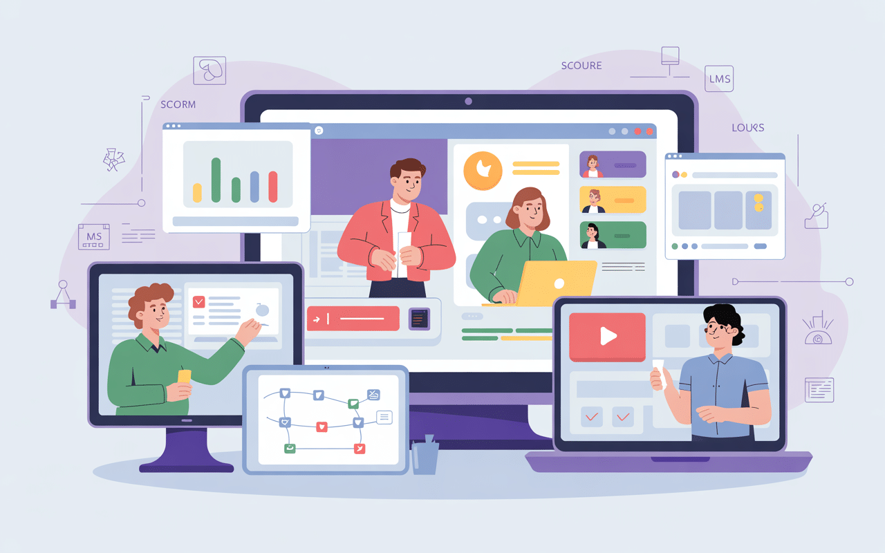 LMS-Compatible Animations for Corporate Training Content